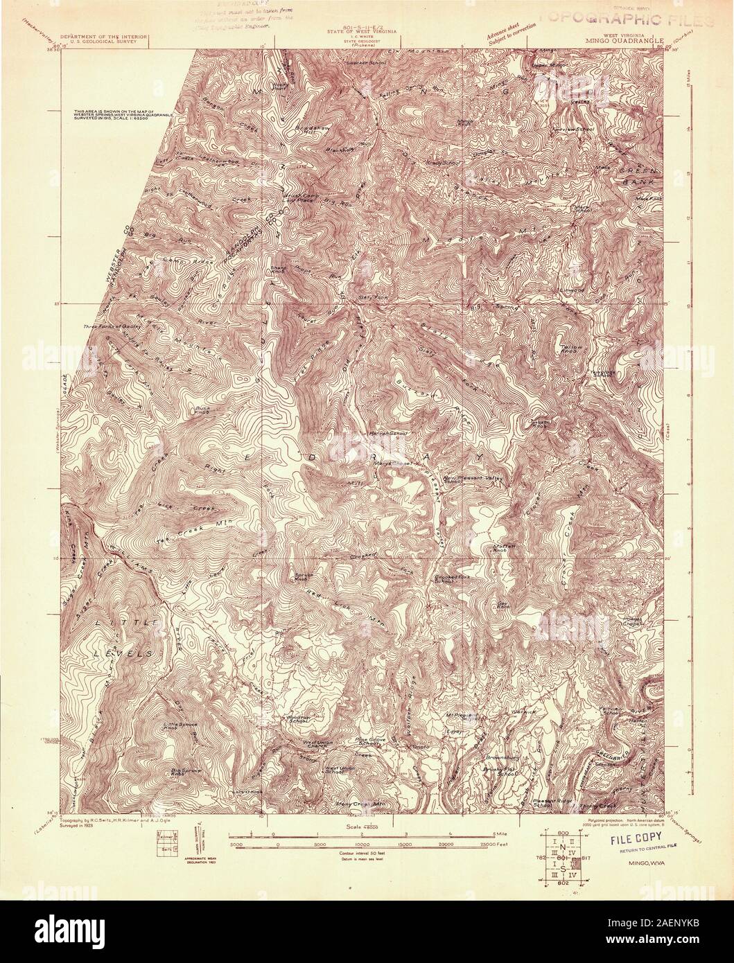 Mingo map hi-res stock photography and images - Alamy