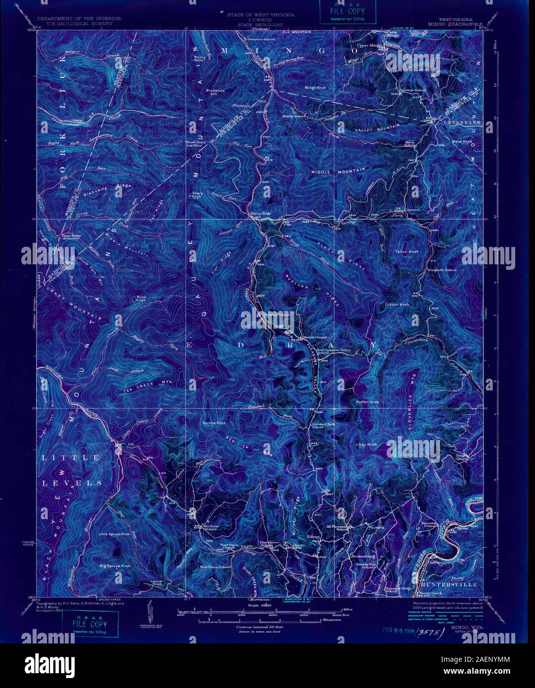 Mingo map hi-res stock photography and images - Alamy