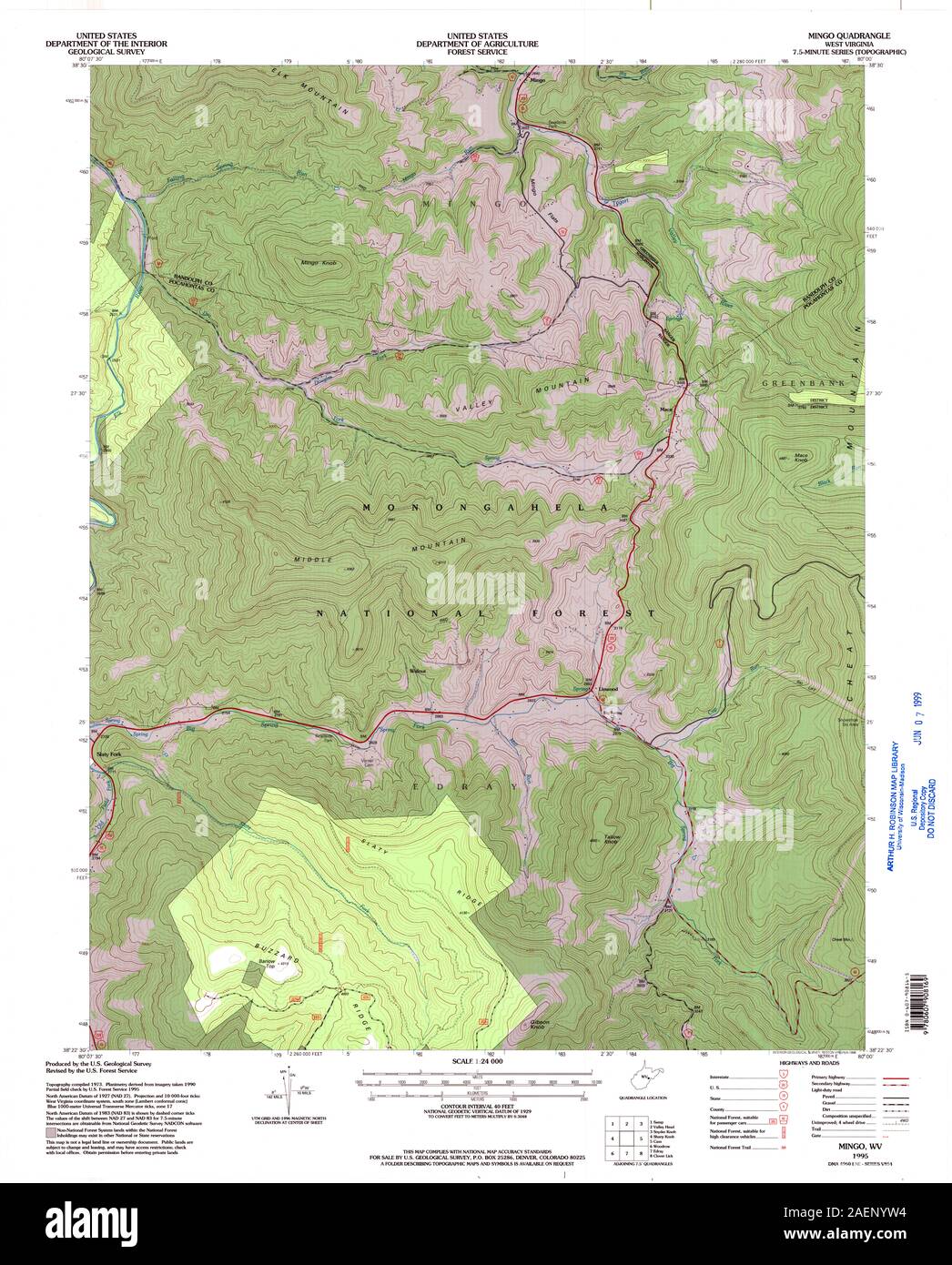 Mingo map hi-res stock photography and images - Alamy