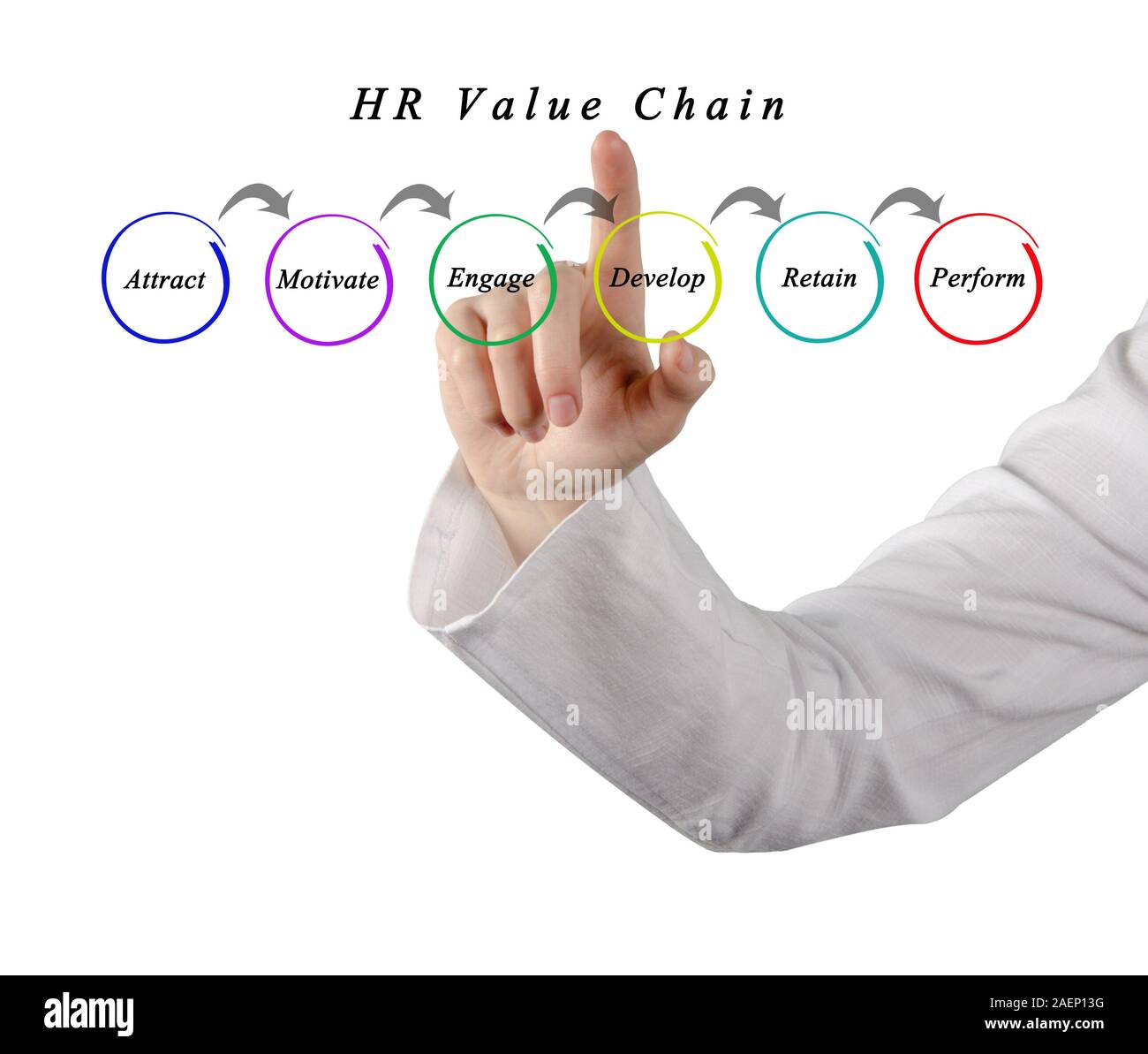 HR Value Chain Stock Photo - Alamy