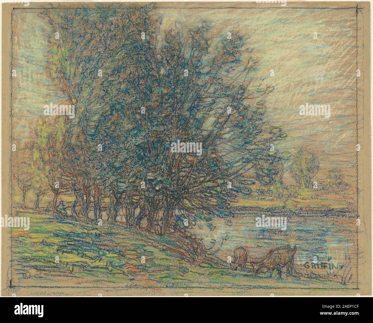 Walter Griffin, Willows, Longpre, France, 1911-1918, Willows, Longpre ...