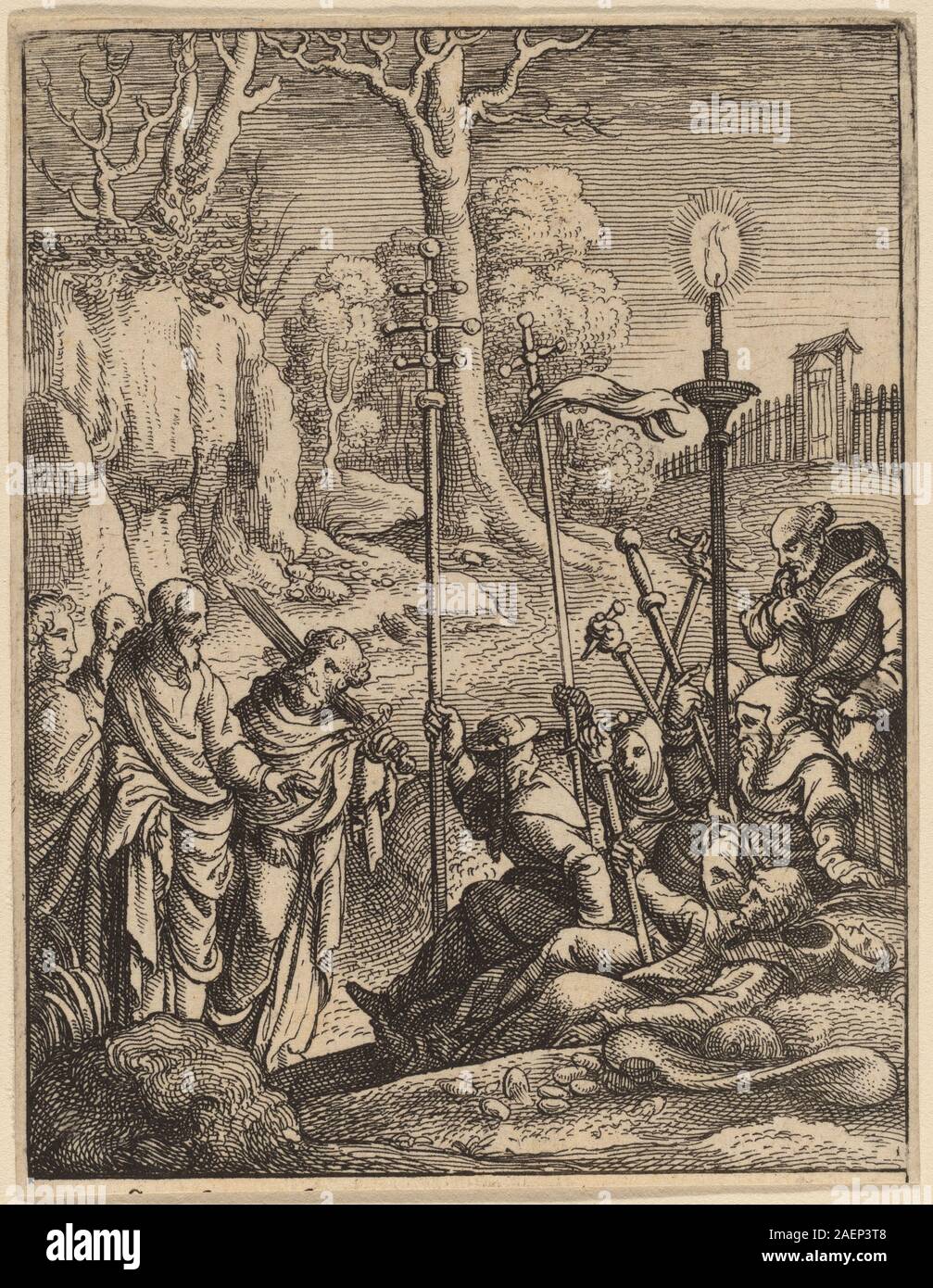 Wenceslaus Hollar, Jesus Confronting His Detractors, Jesus Confronting ...