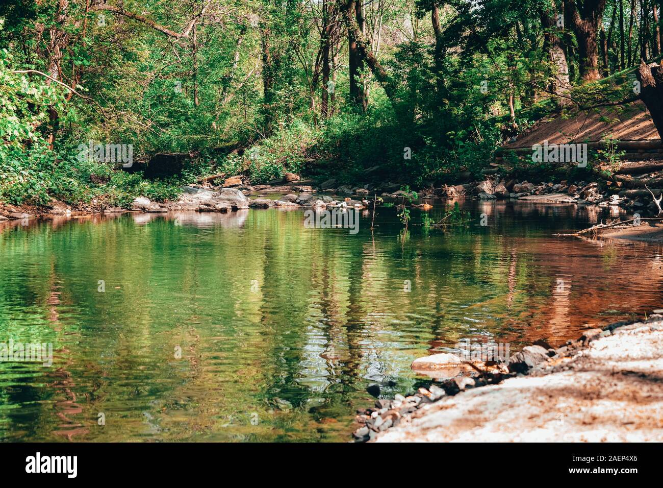 Marsh creek reservoir landscape hi-res stock photography and images - Alamy