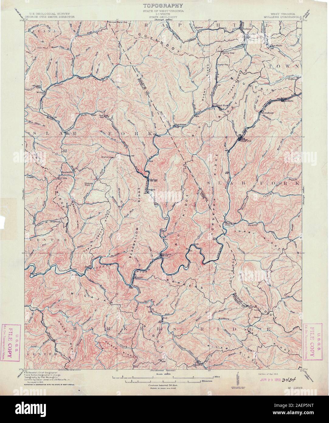Map of mullens hi-res stock photography and images - Alamy