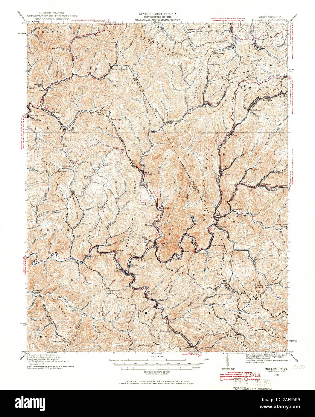 Map of mullens hi-res stock photography and images - Alamy