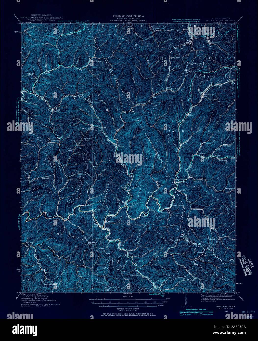 Map of mullens hi-res stock photography and images - Alamy