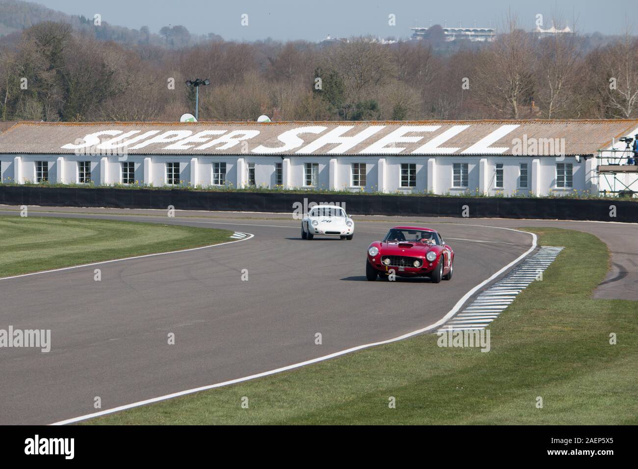 Goodwood Motor racing Chichester West Sussex Members Meeting Stock ...
