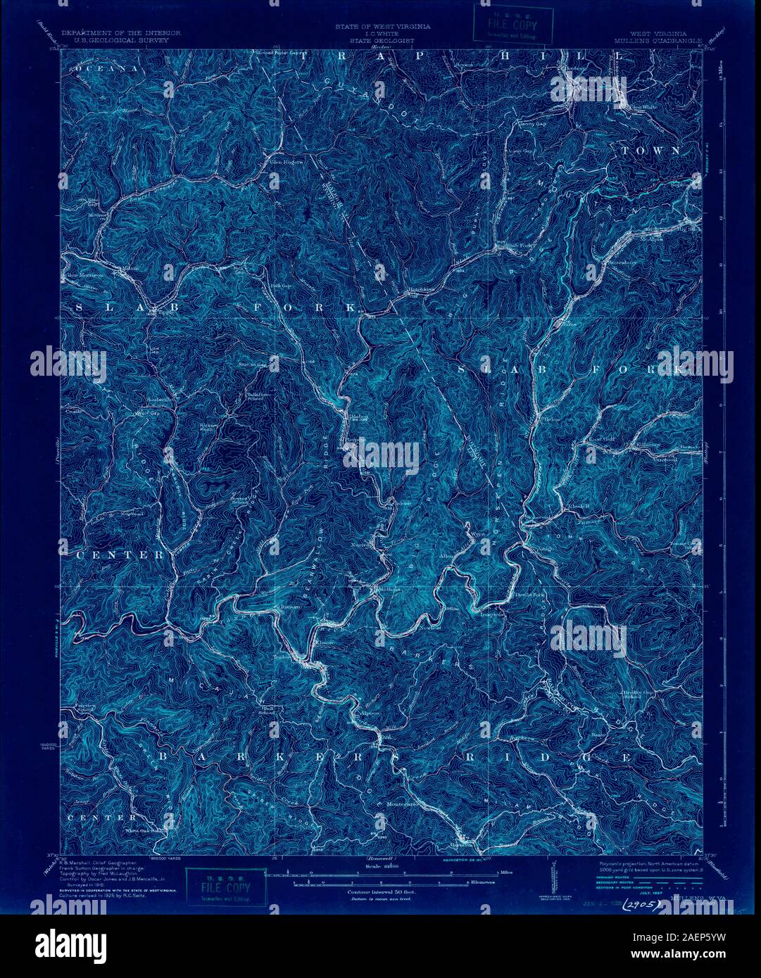 Map of mullens hi-res stock photography and images - Alamy