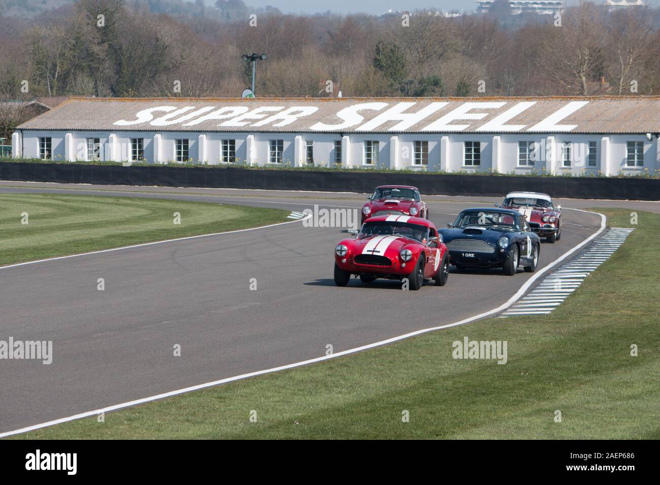 Goodwood Motor racing Chichester West Sussex Members Meeting Stock ...