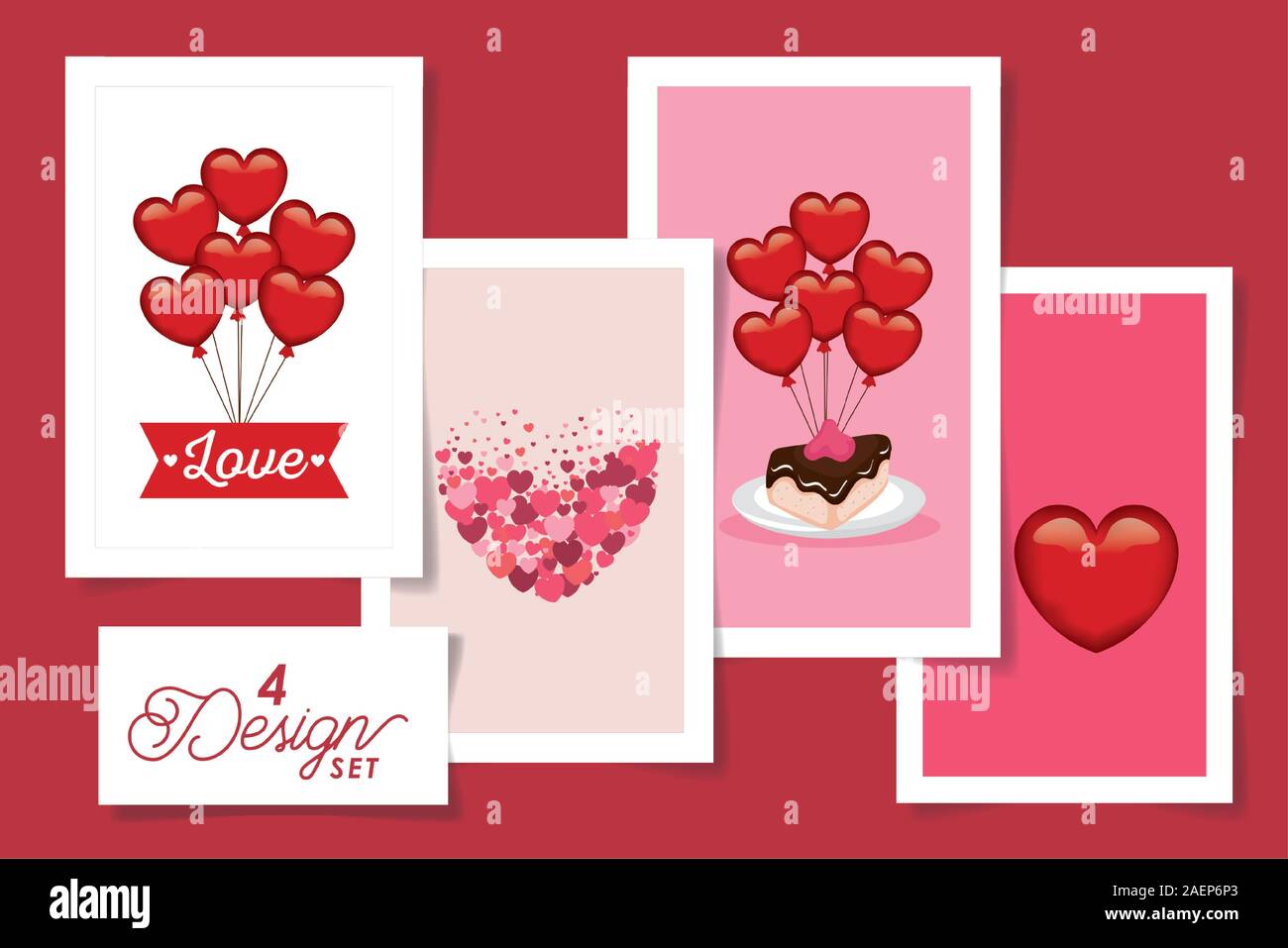 Four designs Stock Vector Images - Alamy