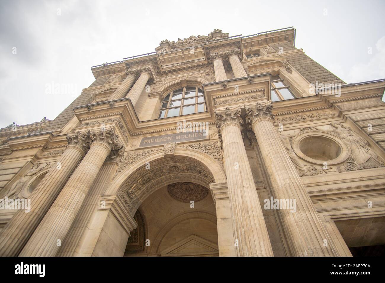 Louvre Museum in Paris Stock Photo - Alamy