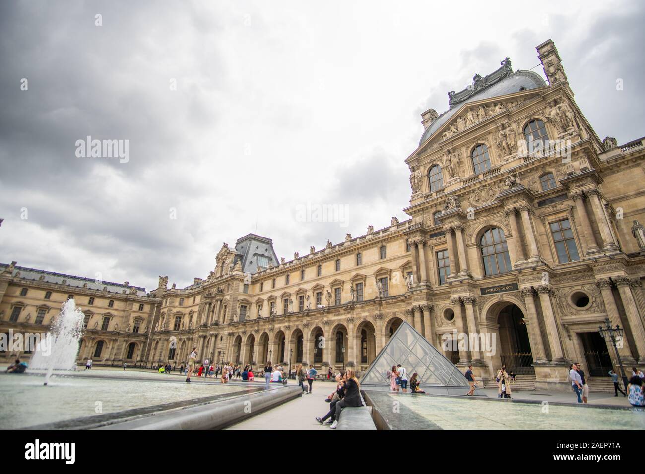 Louvre palace painting hi-res stock photography and images - Alamy