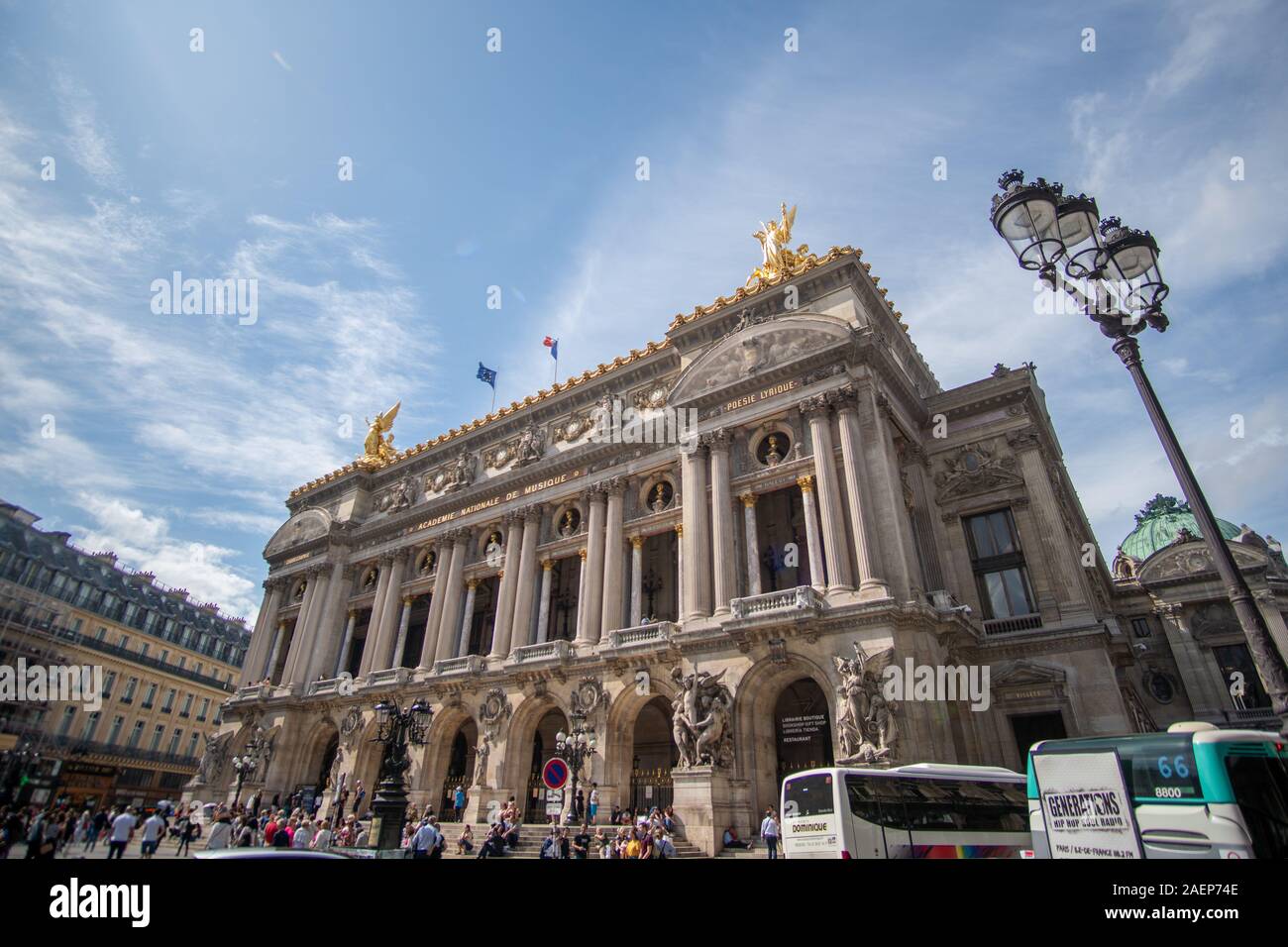 France palais garnier opera house facade hi-res stock photography and ...