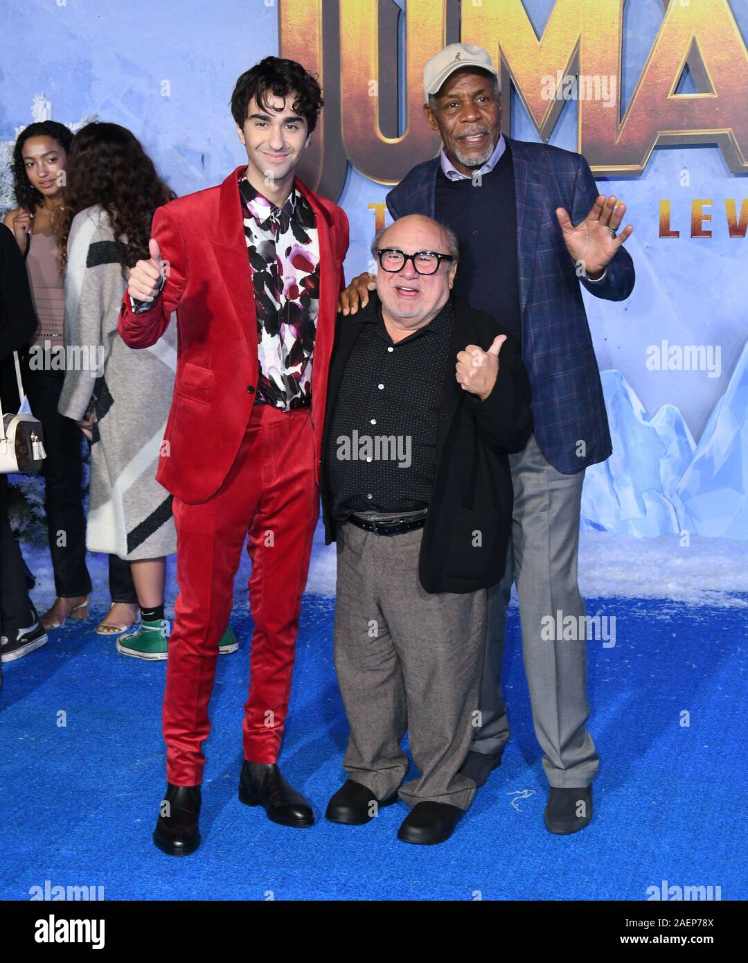 Hollywood, USA. 09th Dec, 2019. Alex Wolff, Danny DeVito, Danny Glover ...