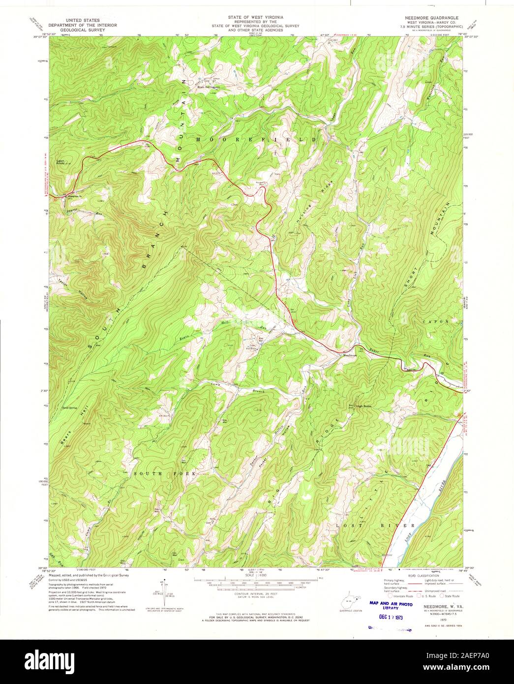 Map of needmore hi-res stock photography and images - Alamy