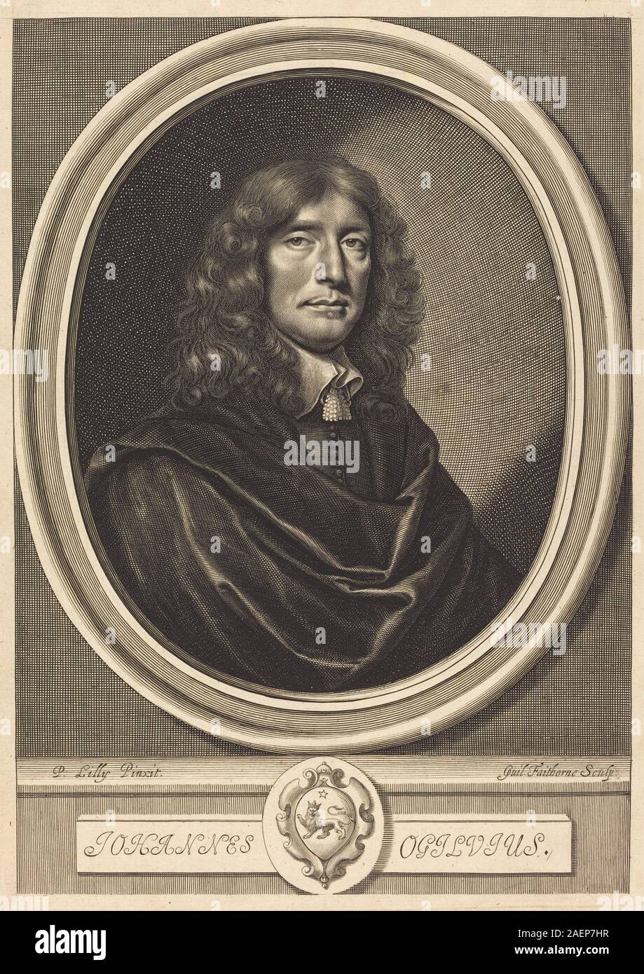 William Faithorne after Sir Peter Lely, John Ogilvy, John Ogilvy Stock ...