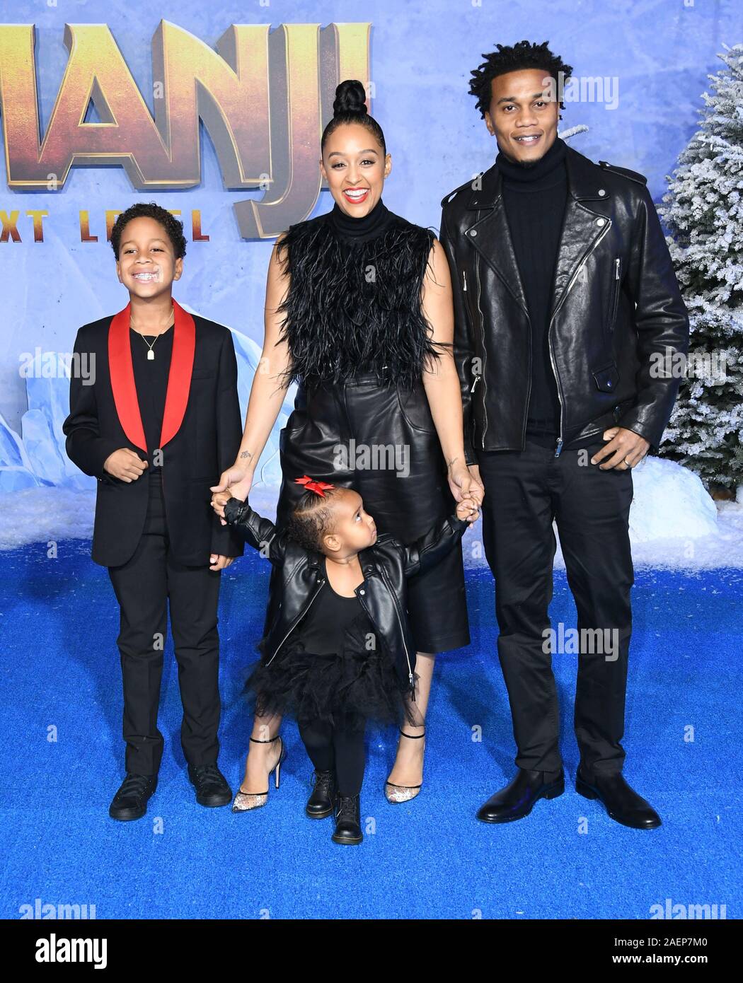 Hollywood, USA. 09th Dec, 2019. Cree Hardrict, Tia Mowry-Hardrict ...