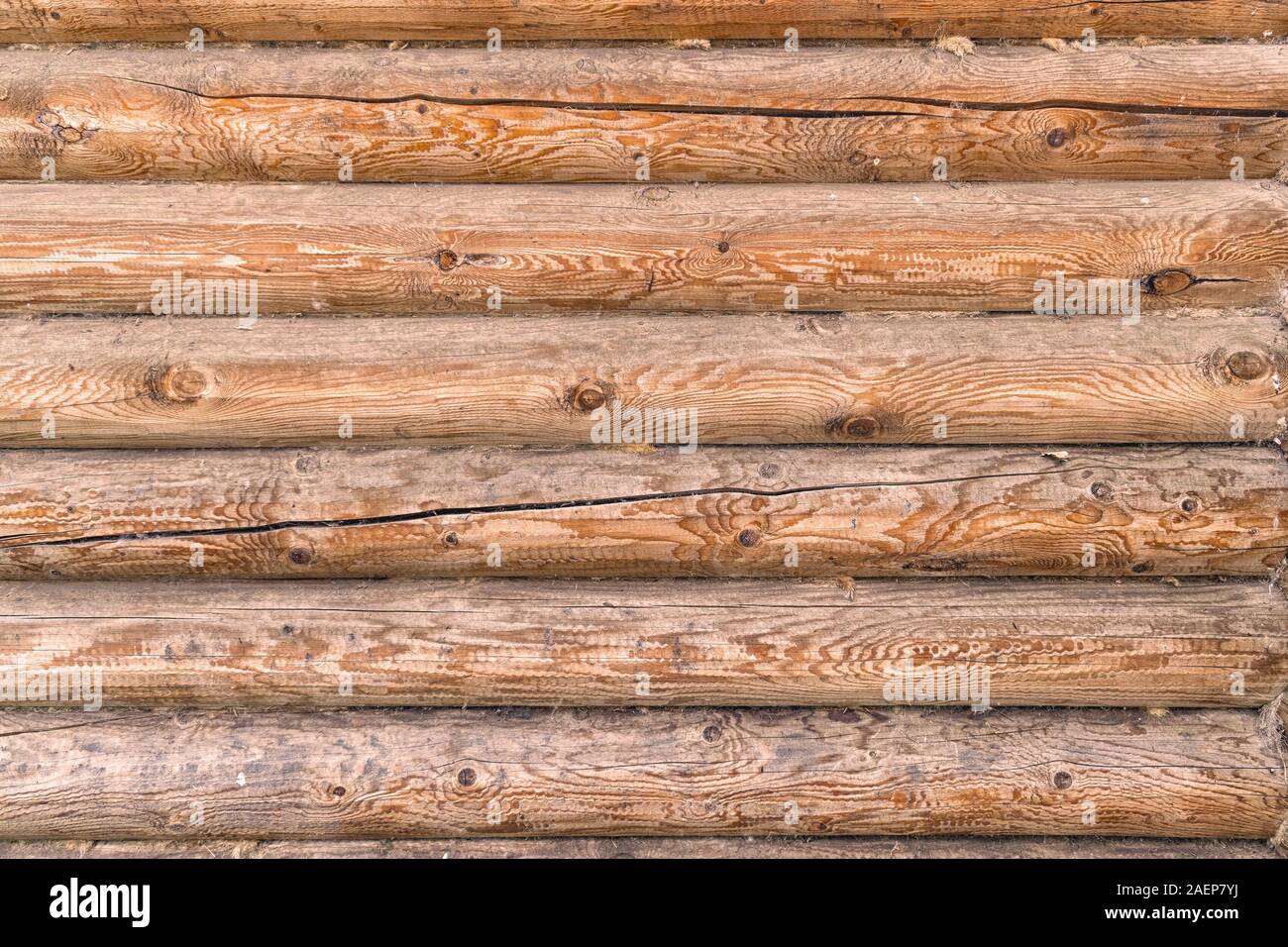 Log wall texture for background and design Stock Photo - Alamy