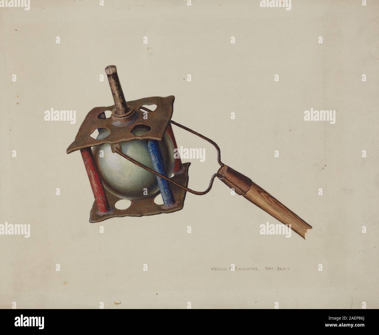 William H Edwards, Parade Torch, c 1939, Parade Torch; c. 1939 Stock ...