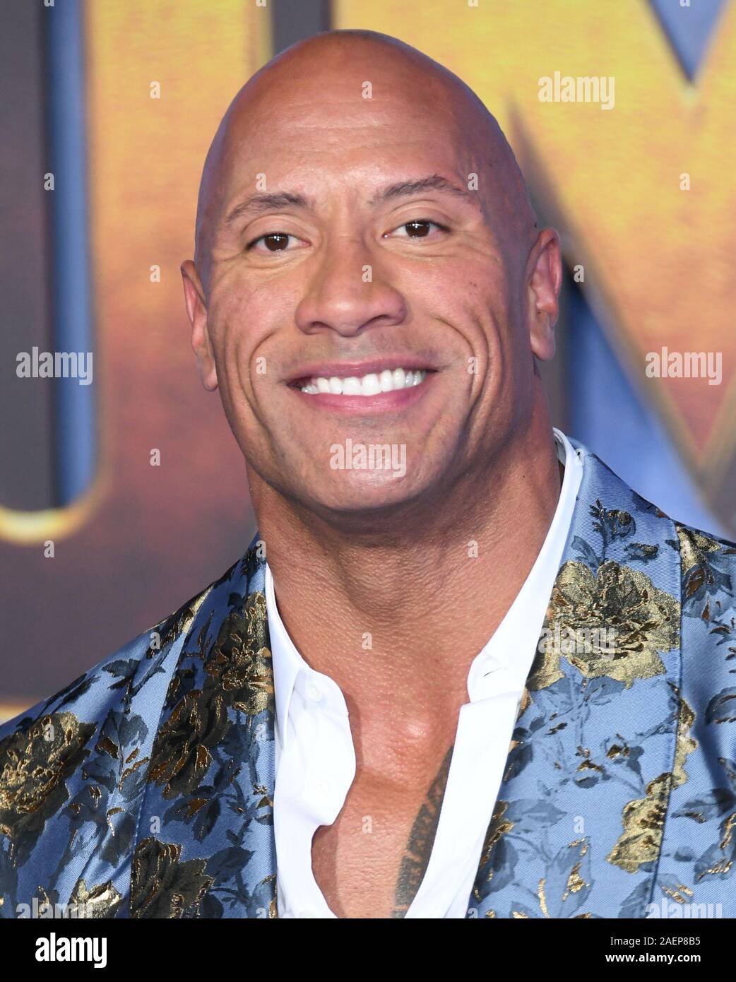 Hollywood, USA. 09th Dec, 2019. Dwayne Johnson. "Jumanji: The Next ...