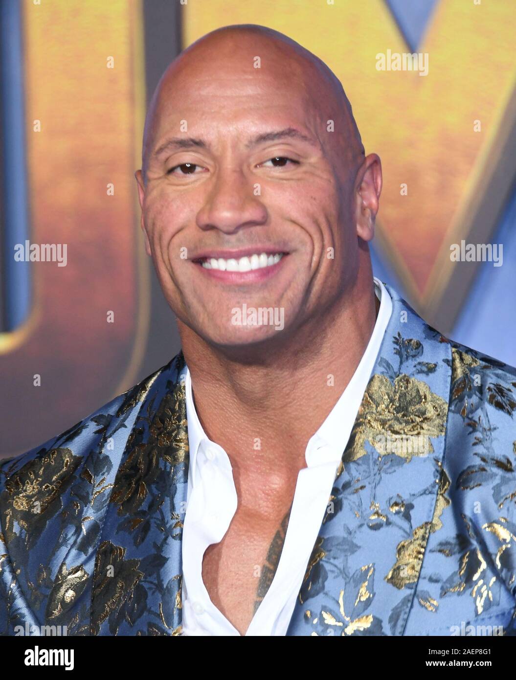 Hollywood, USA. 09th Dec, 2019. Dwayne Johnson. "Jumanji: The Next ...