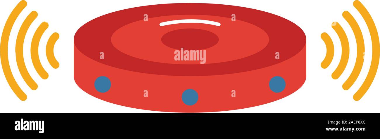 Robot Vacuum Cleaner icon. Simple element from smart home icons ...