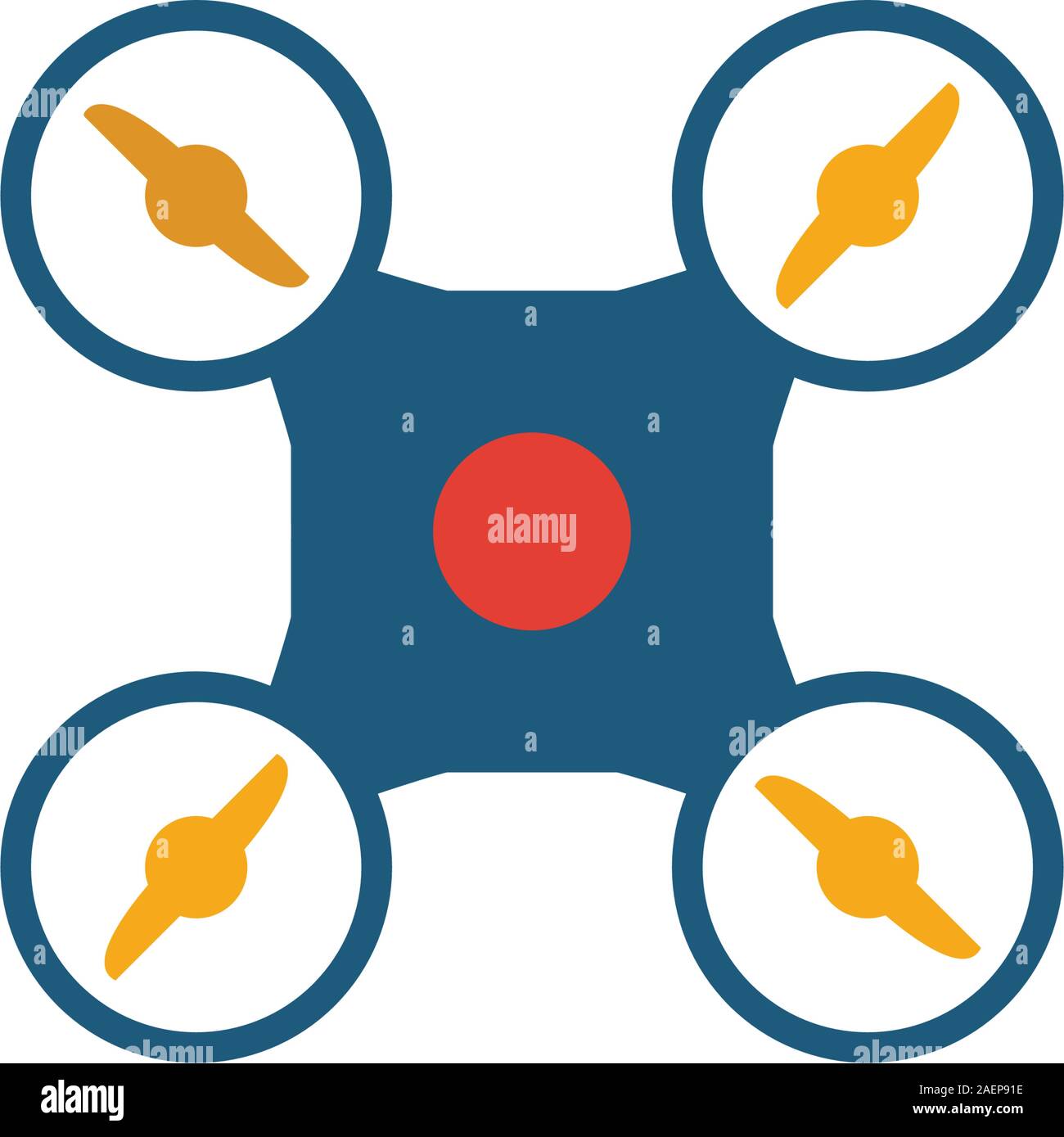 Drone icon. Simple element from smart devices icons collection ...