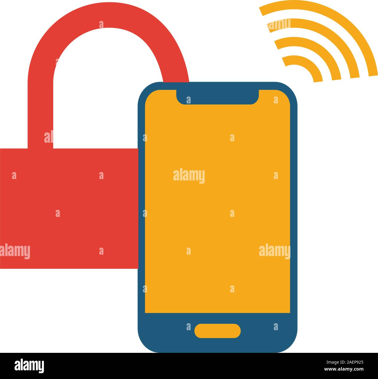 Smart Lock icon. Simple element from smart devices icons collection ...
