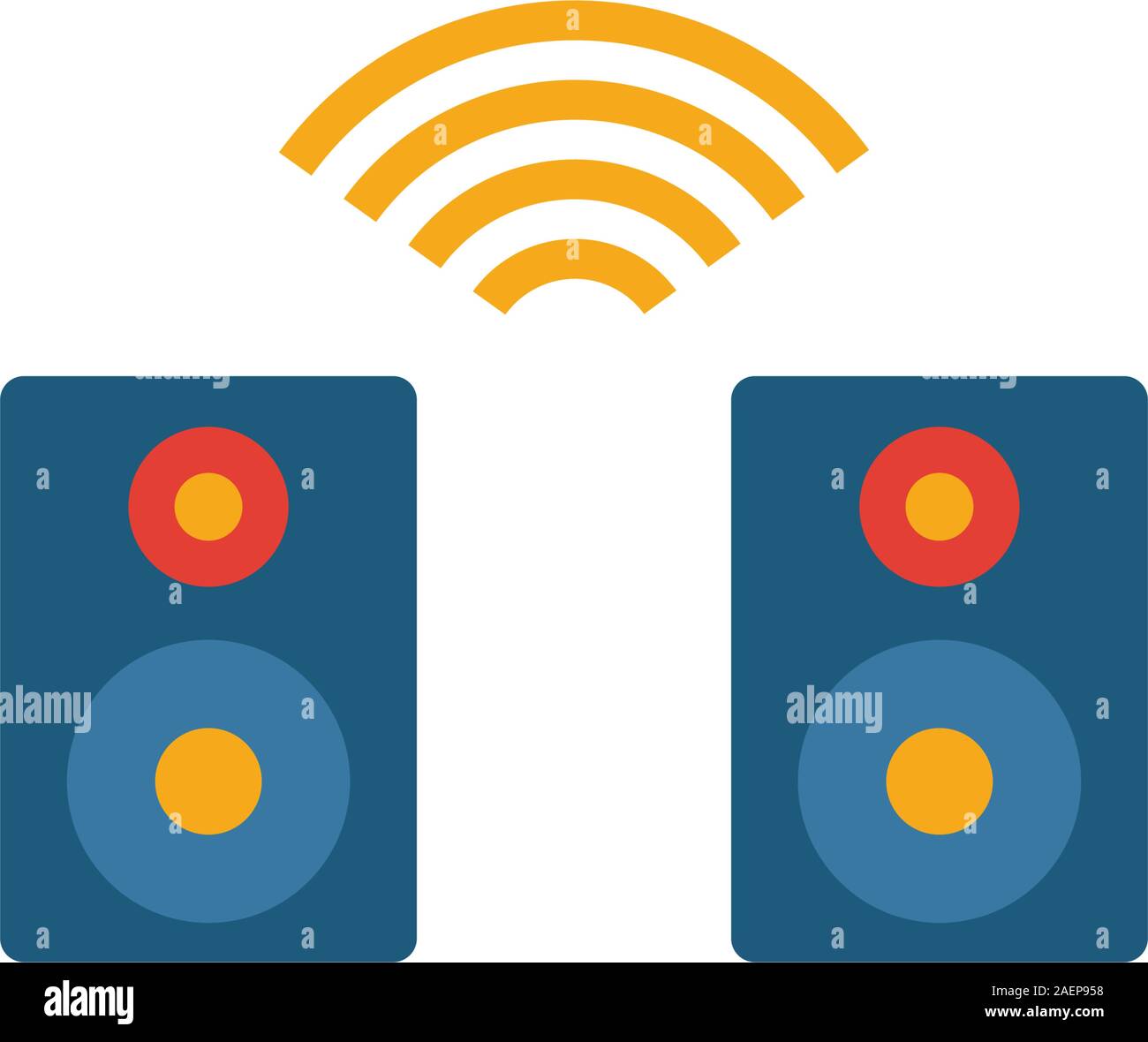 Smart Speaker icon. Simple element from smart devices icons collection ...