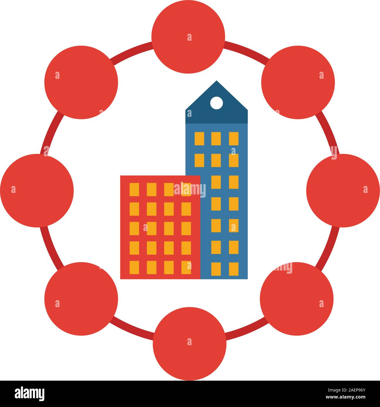 Smart City icon. Simple element from smart devices icons collection ...