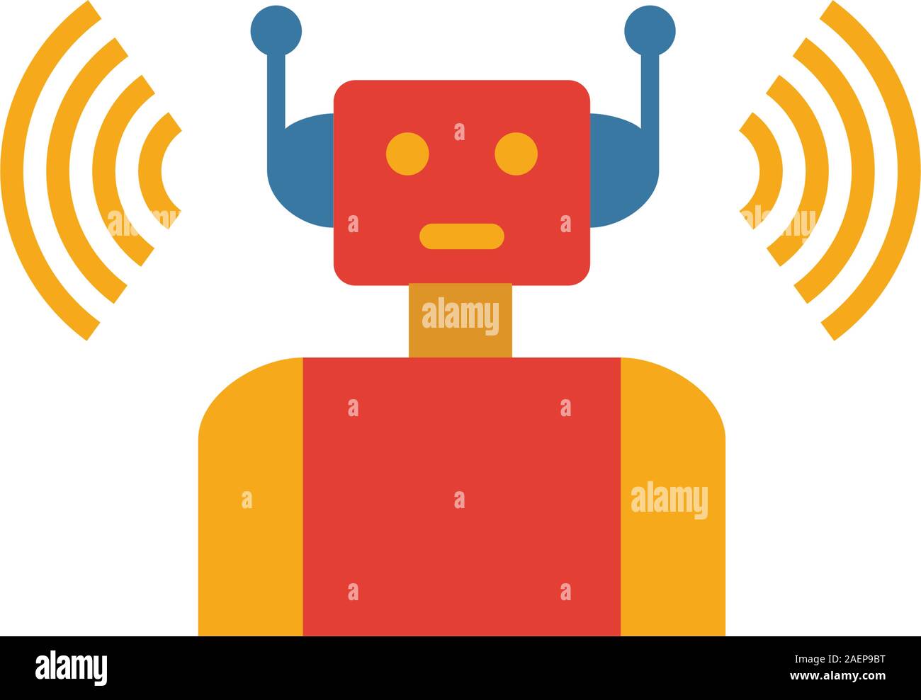 Smart Robot icon. Simple element from smart devices icons collection ...