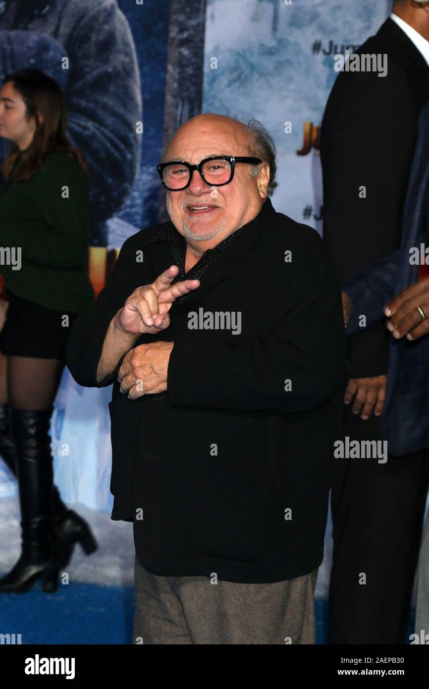 Los Angeles, CA. 9th Dec, 2019. Danny DeVito at arrivals for JUMANJI ...