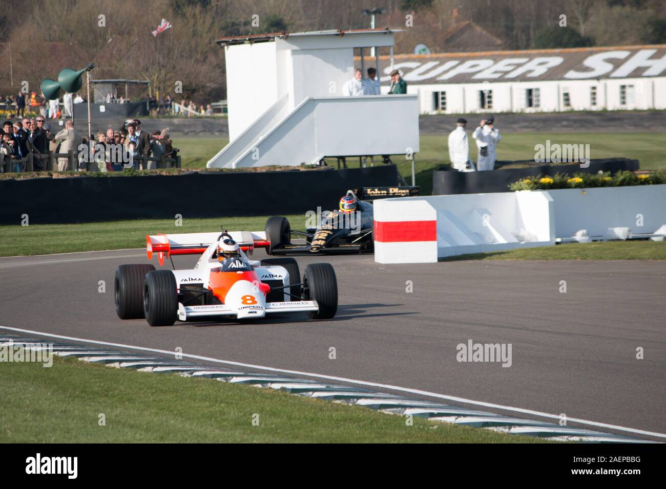 Goodwood Motor racing Chichester West Sussex Members Meeting Stock ...
