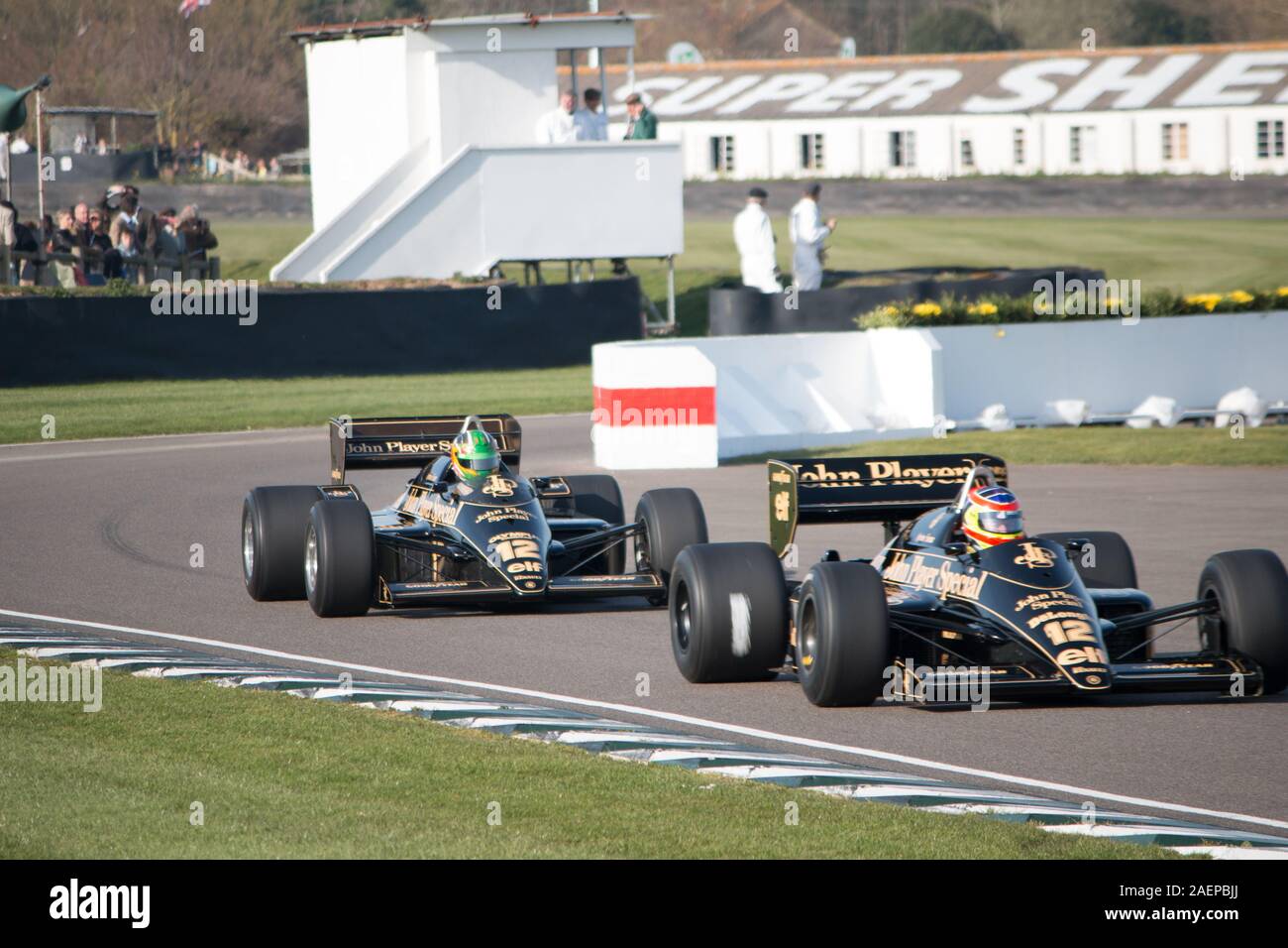 Goodwood Motor racing Chichester West Sussex Members Meeting Stock ...