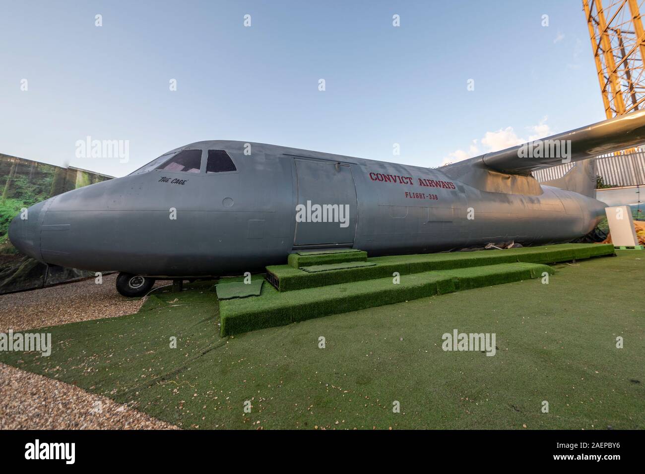 Prisoner transport airplane hi-res stock photography and images - Alamy