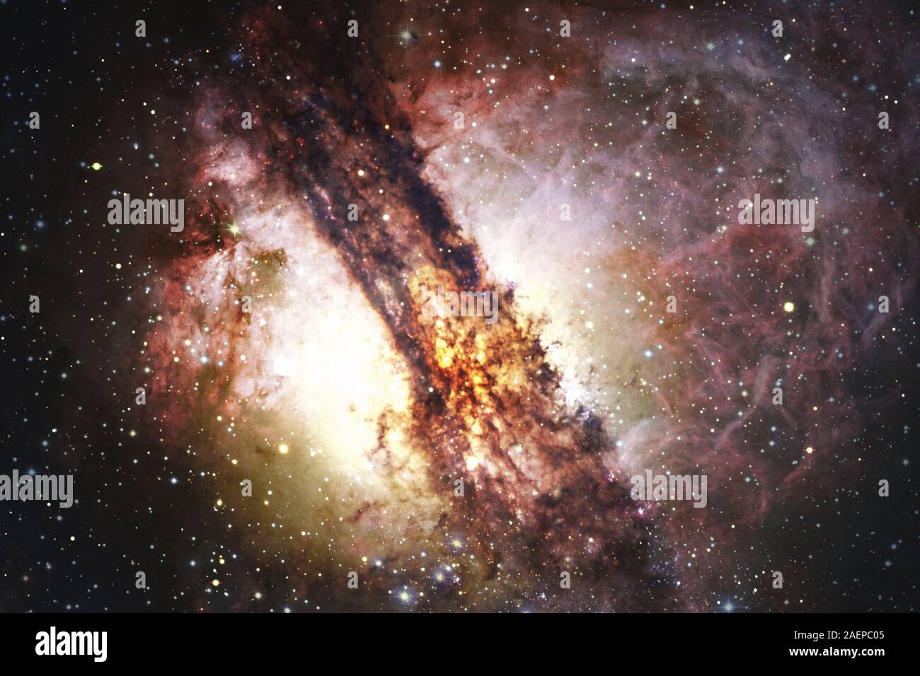 Infinite space with nebulae and stars. Elements of this image furnished ...