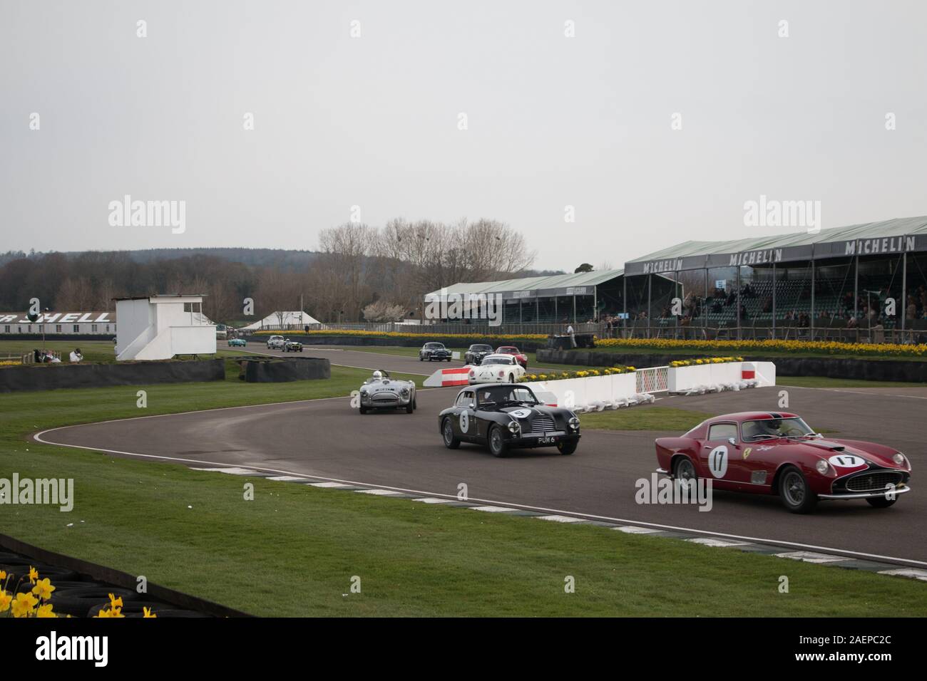Goodwood Motor racing Chichester West Sussex Stock Photo - Alamy