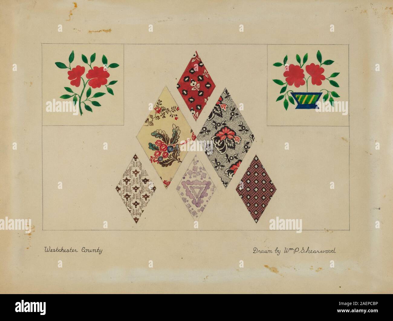 William P Shearwood, Printed Quilt Patterns, 1935-1942, Printed Quilt ...