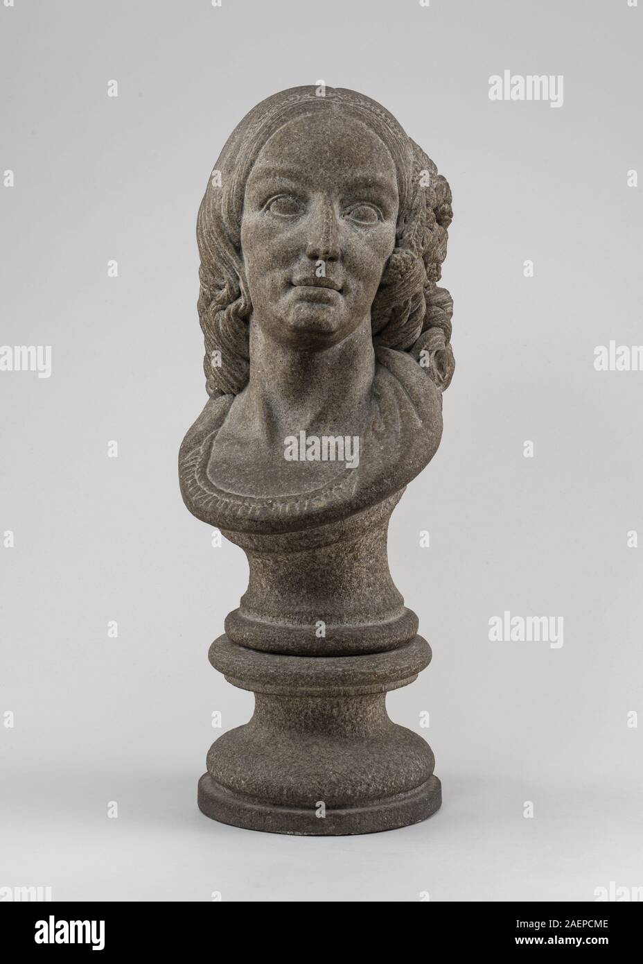 William Rimmer, Head of a Woman, c 1859-1860, Head of a Woman; c. 1859/ ...