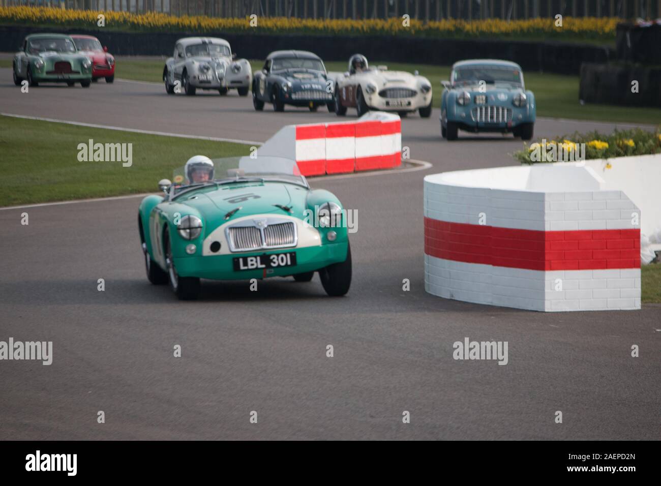 Goodwood Motor racing Chichester West Sussex Members Meeting Stock ...