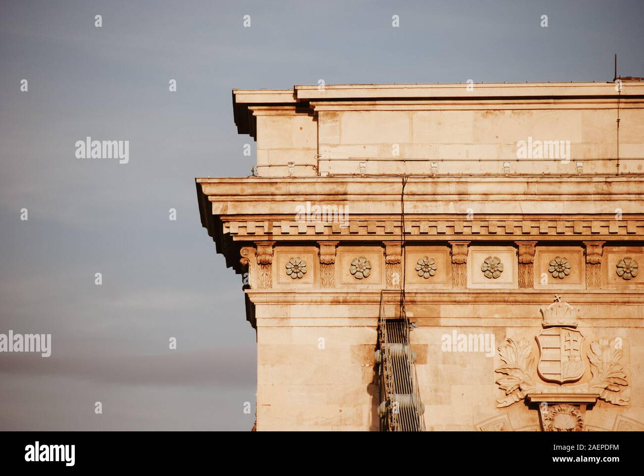 Tower of the Chain Bridge Stock Photo - Alamy