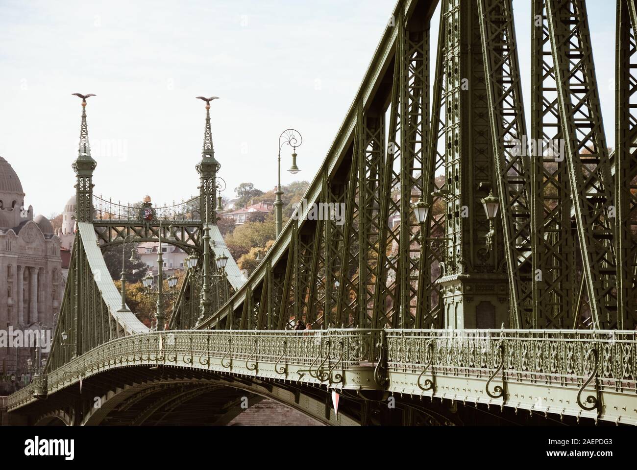 Aerial view famous elisabeth bridge hi-res stock photography and images ...
