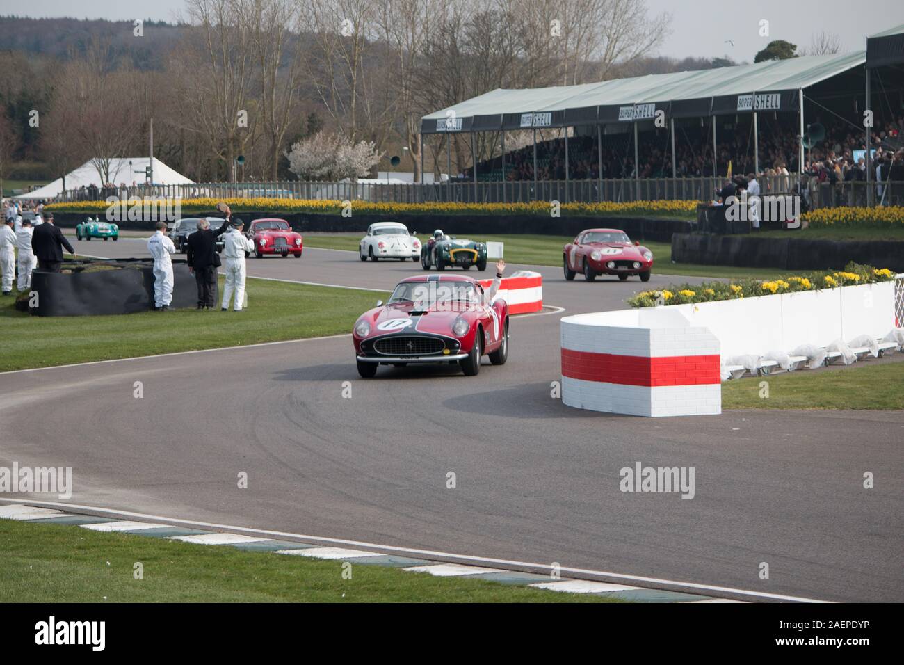 Goodwood Motor racing Chichester West Sussex Stock Photo - Alamy