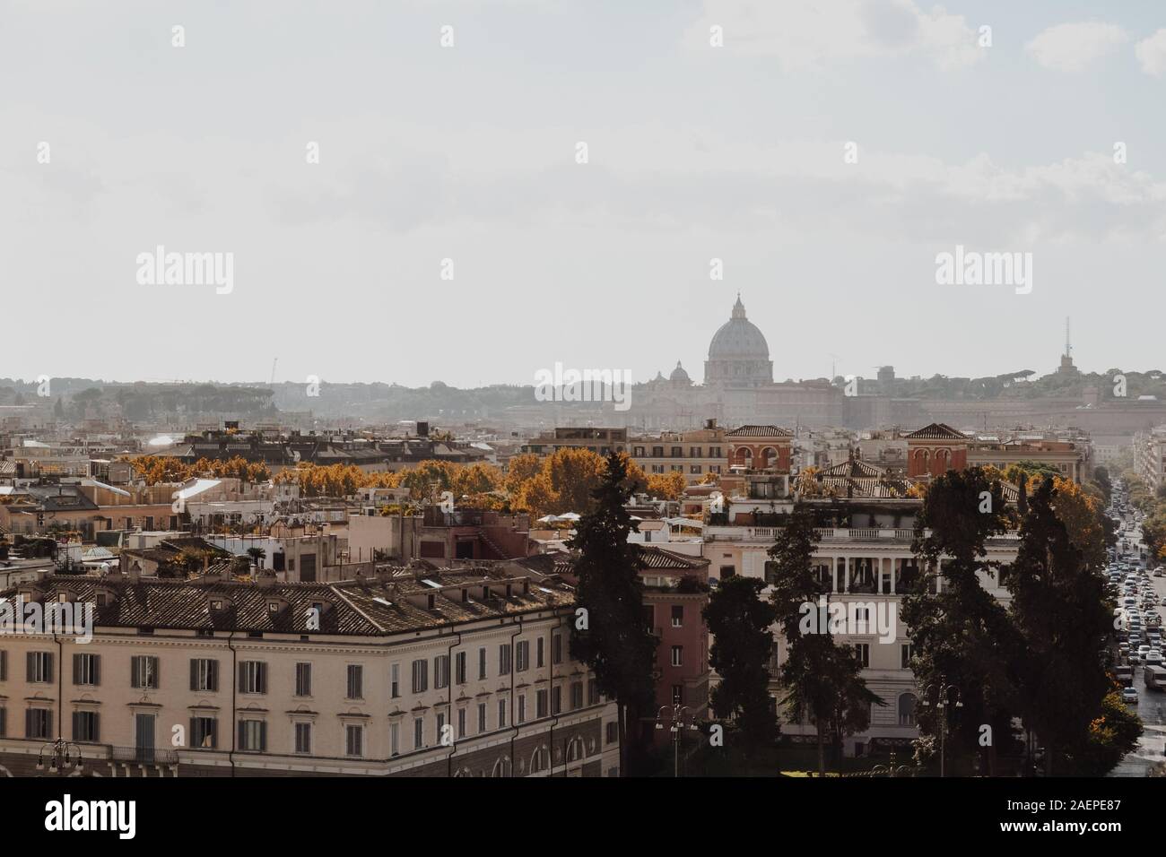 Rome landscape hi-res stock photography and images - Alamy