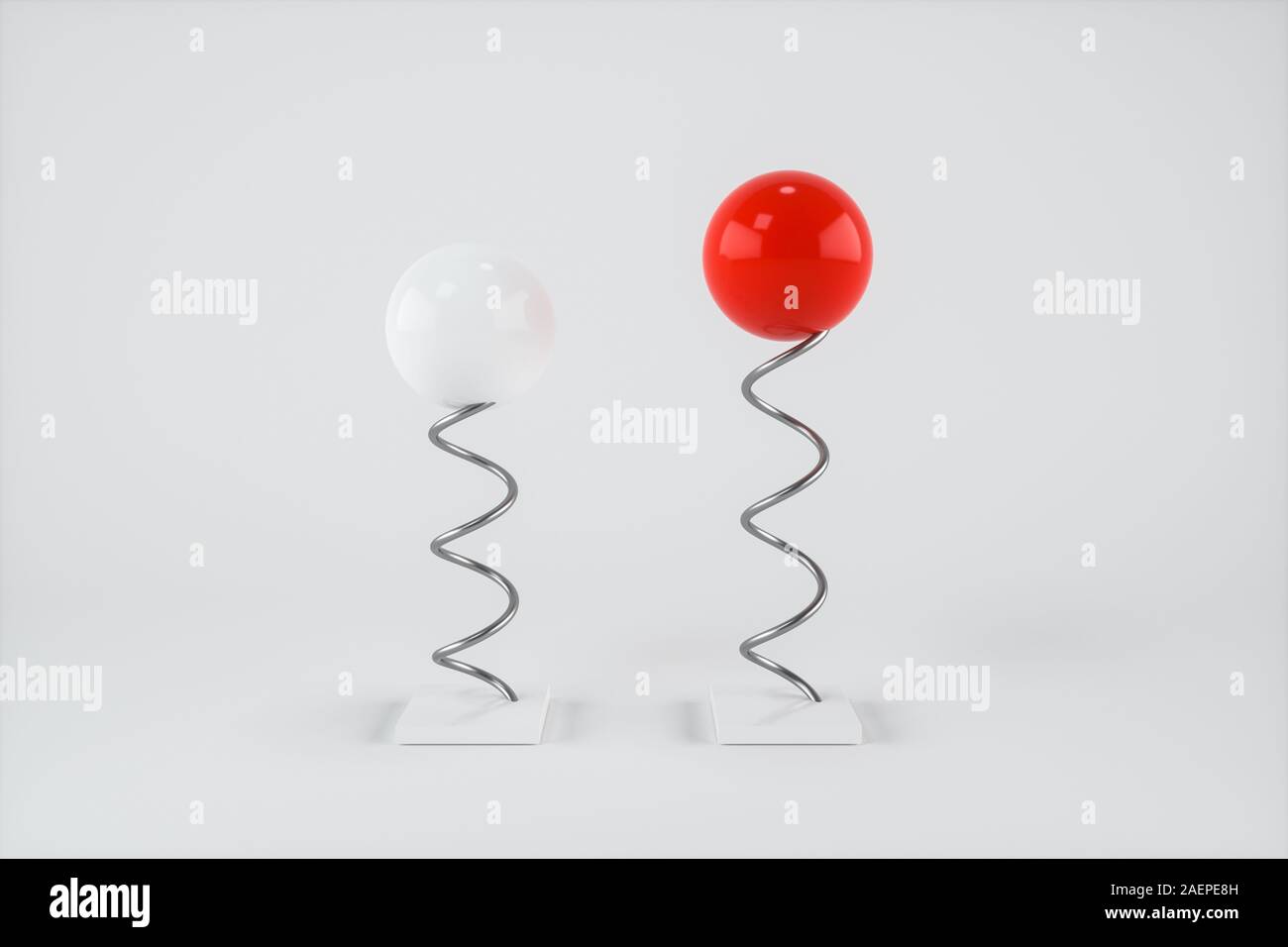 Ball bouncing spring High Resolution Stock Photography and Images - Alamy