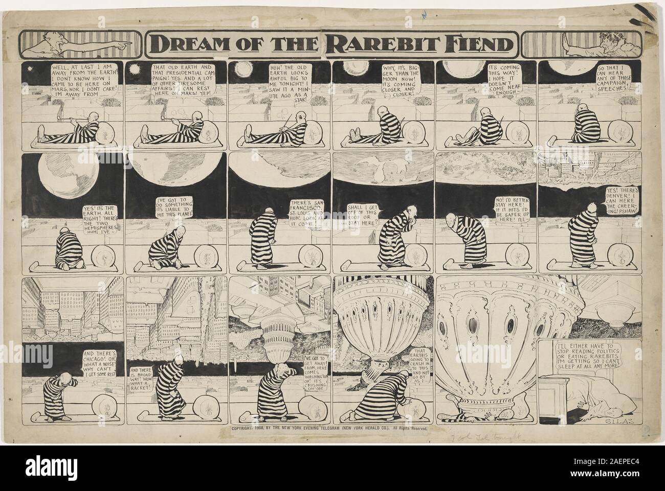 Dream of the rarebit fiend hi-res stock photography and images - Alamy