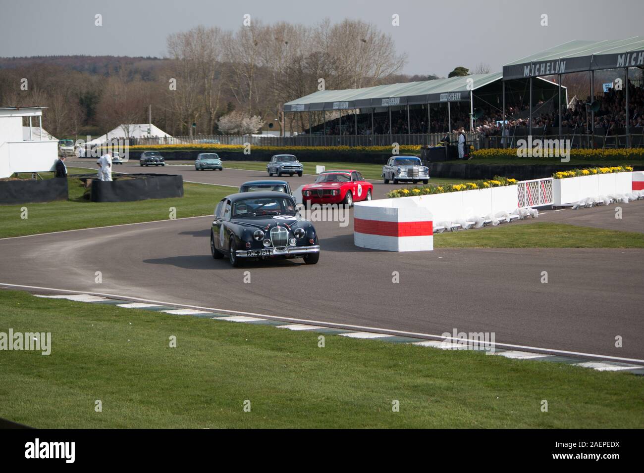Goodwood Motor racing Chichester West Sussex Stock Photo - Alamy