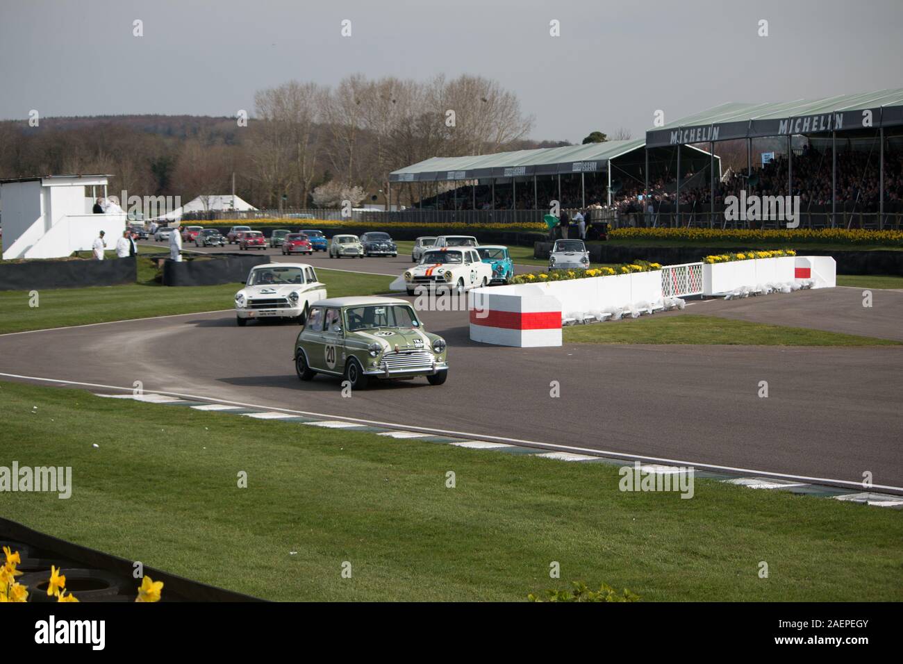 Goodwood Motor racing Chichester West Sussex Stock Photo - Alamy