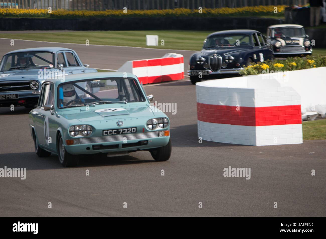 Goodwood Motor racing Chichester West Sussex Stock Photo - Alamy