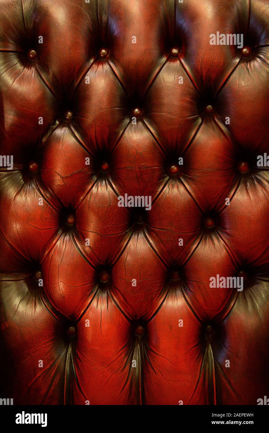 Closeup texture of vintage brown leather sofa for background Stock ...